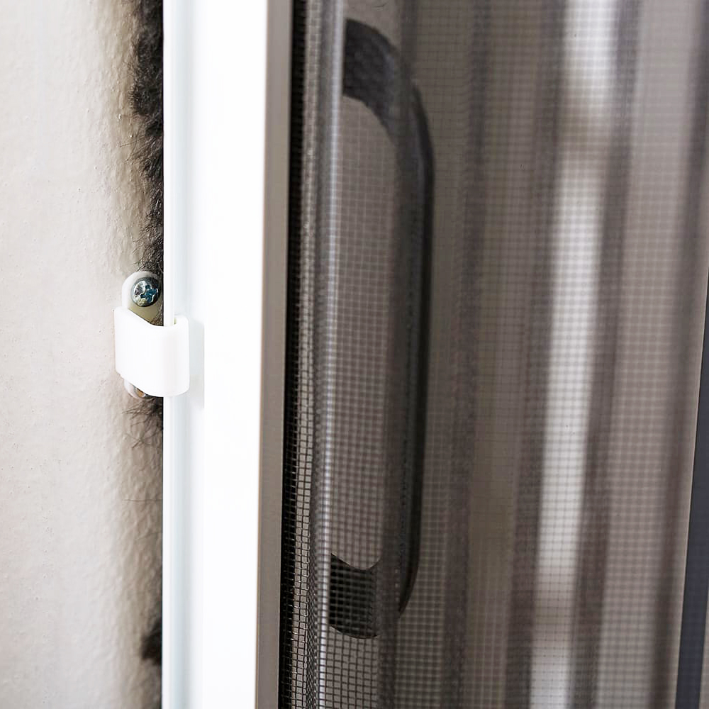 Premium Slim Fliegengitter Plissee für Tür - Alu Plisseetür Profi, 74,99